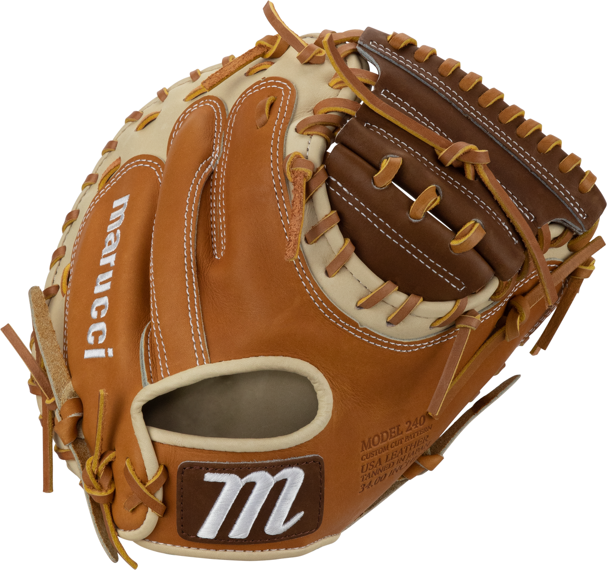 CAPITOL M TYPE 240C1 34" SOLID WEB CATCHERS MITT – Southpaw Baseball ...